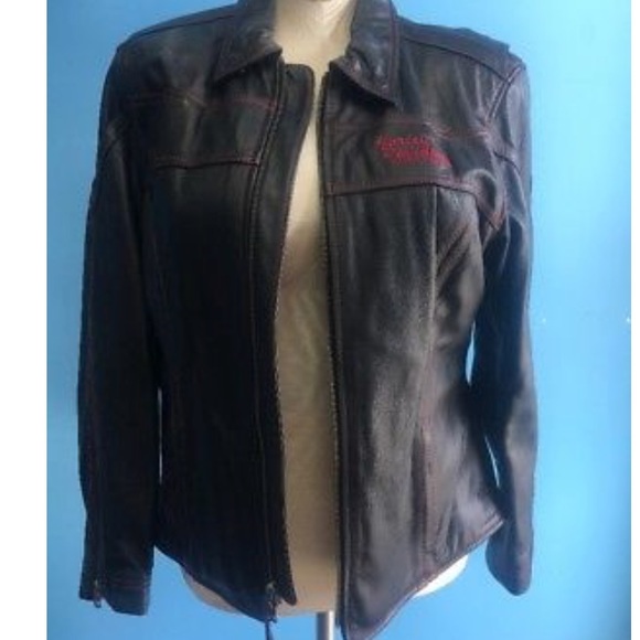 Harley Davidson Other Harley Davidson Womans Leather Coat Poshmark